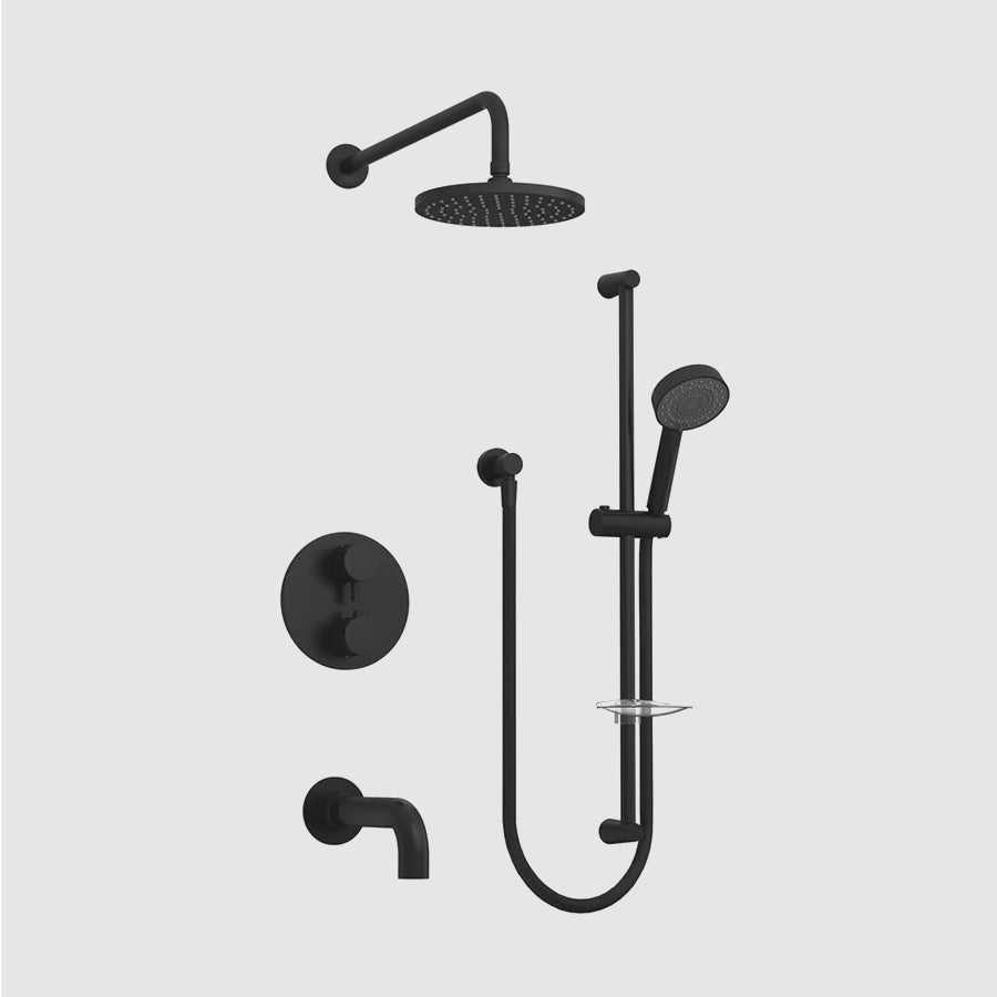 Zip 3 Way Tub+Shower Kit